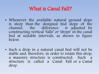 Canal falls | PPTX