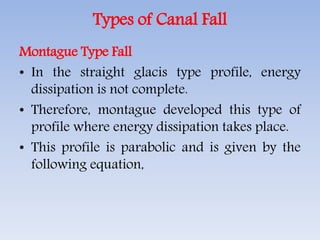 Canal falls | PPTX