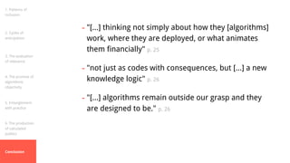 The Relevance of Algorithms | PDF