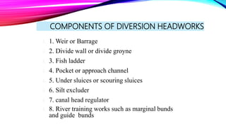 Canal headworks | PPTX