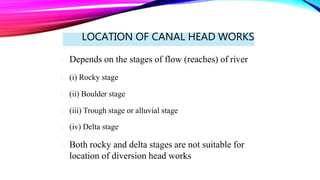 Canal headworks | PPTX