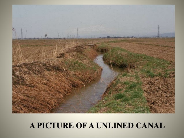 Canal irrigation