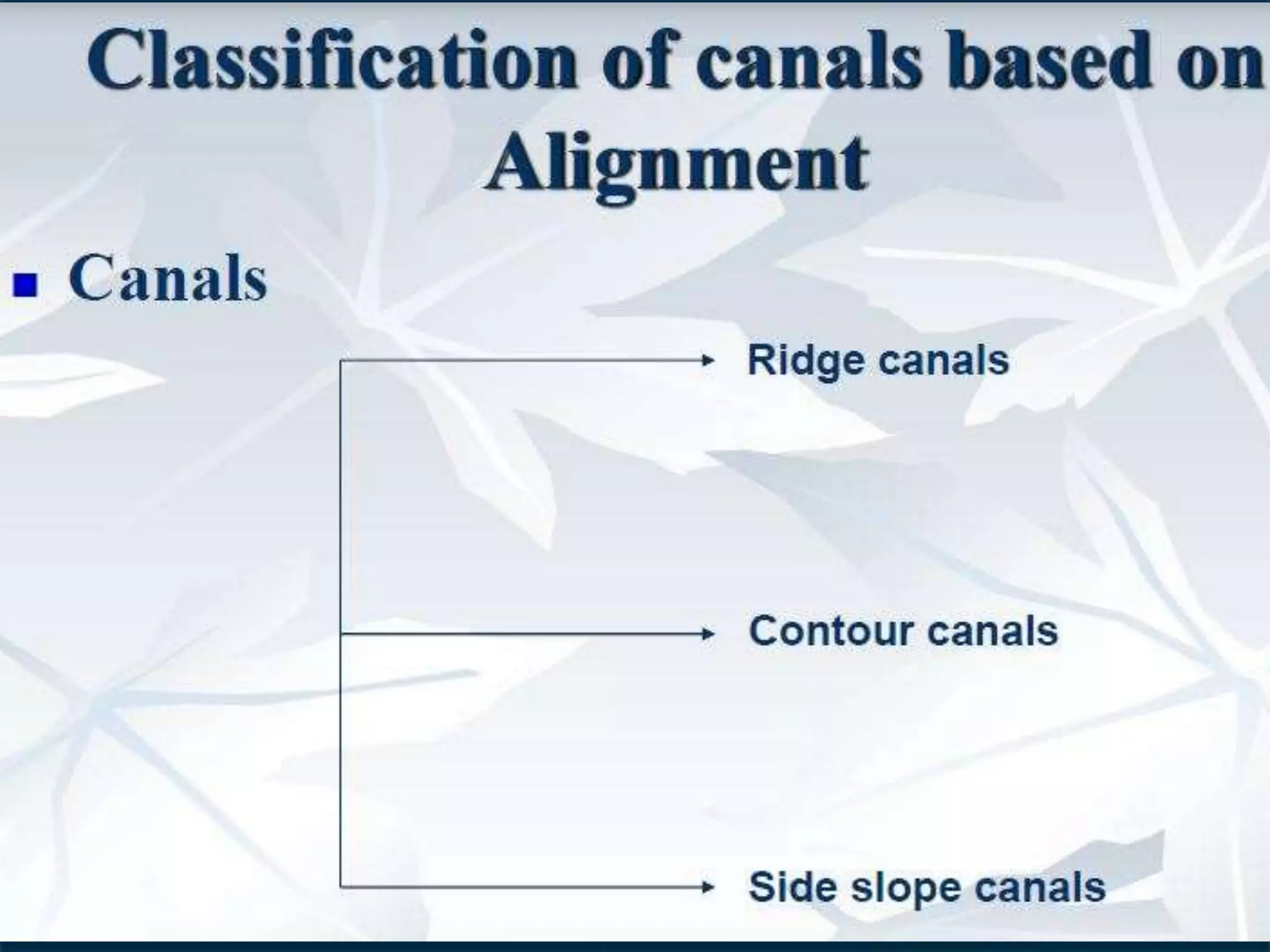 Canal & canal types with design of channels by dj sir covered kennedy ...