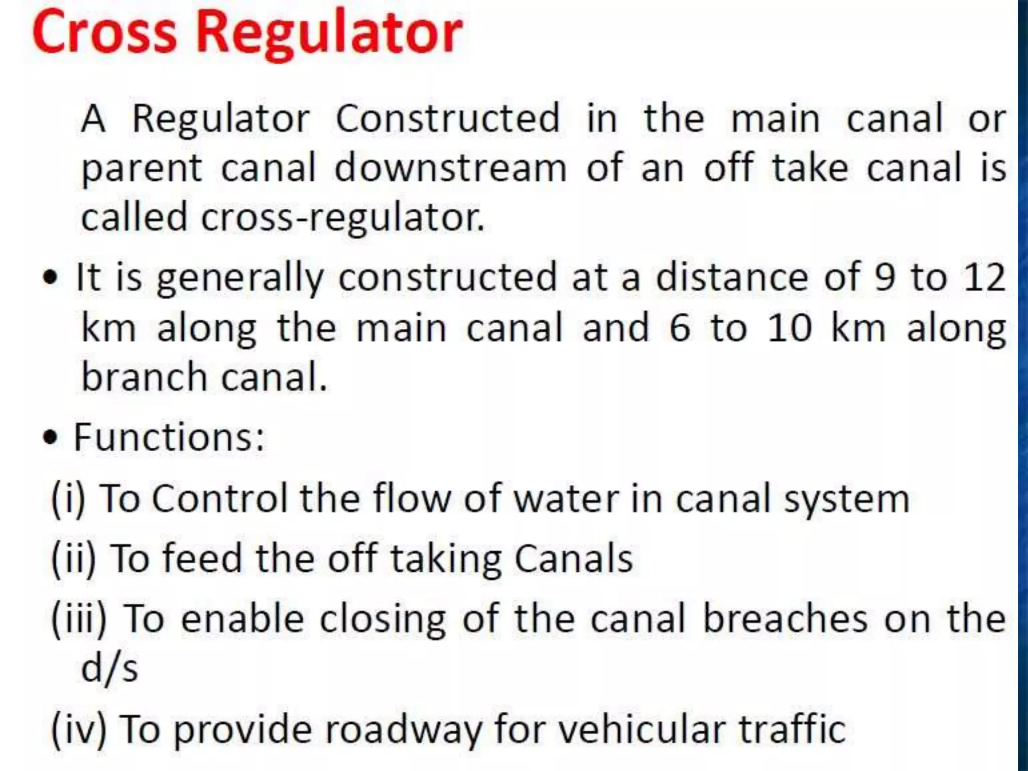 Canal & canal types with design of channels by dj sir covered kennedy ...
