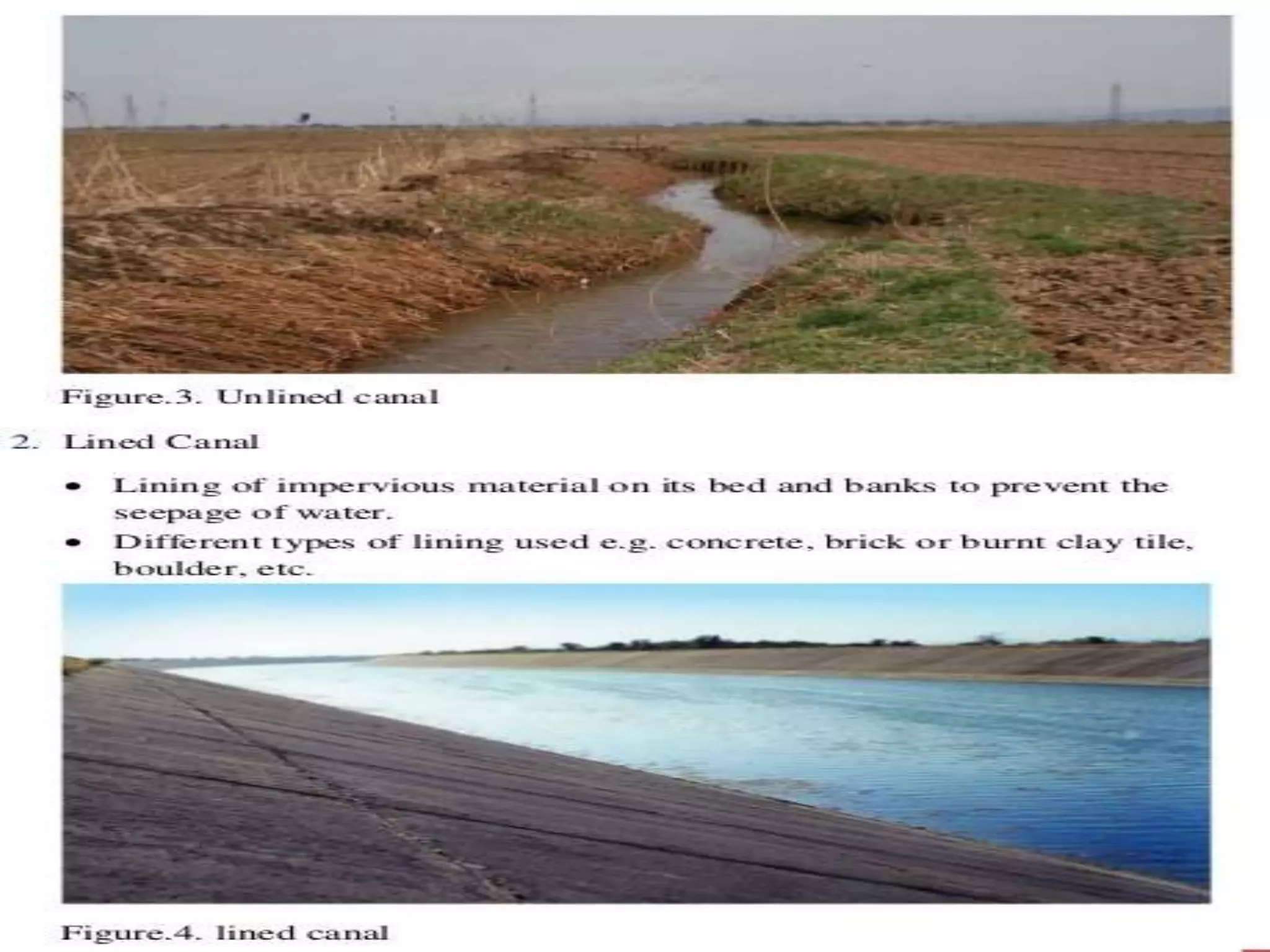 Canal & canal types with design of channels by dj sir covered kennedy ...