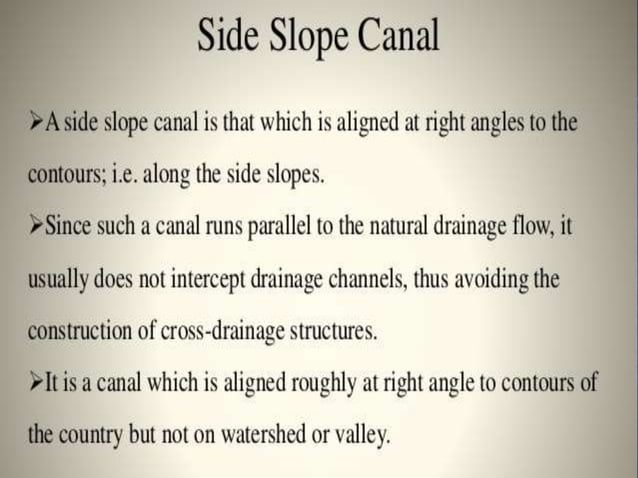 Canal & canal types with design of channels by dj sir covered kennedy ...