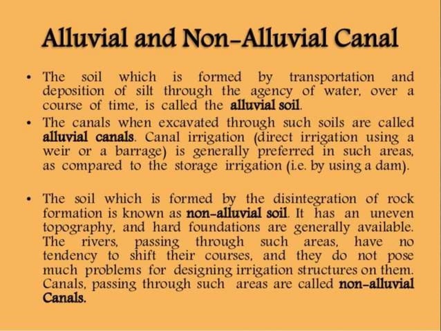 Canal & canal types with design of channels by dj sir covered kennedy ...