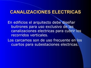 Canalizaciones electricas[1] | PPT