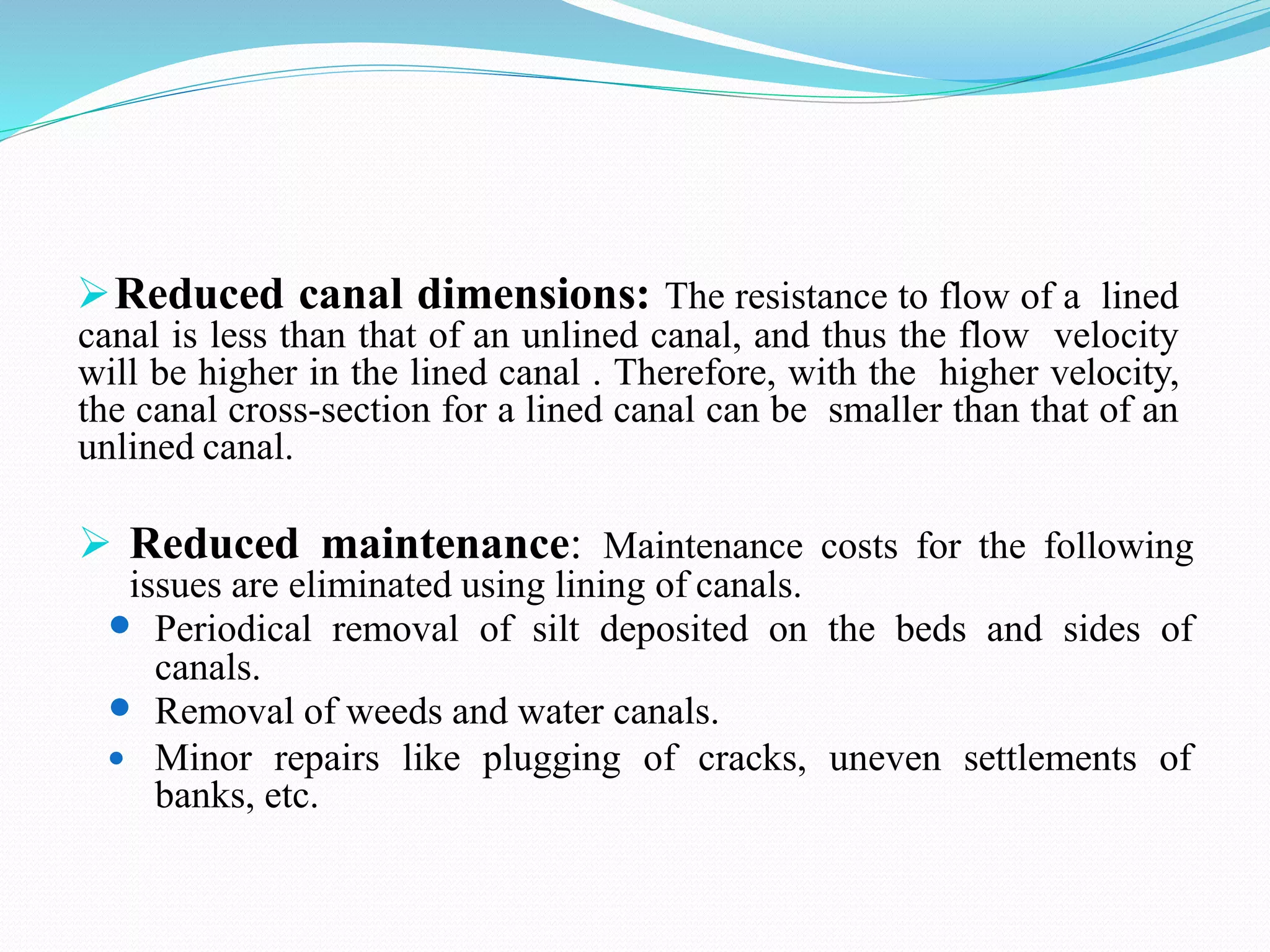 Canal lining | PPTX