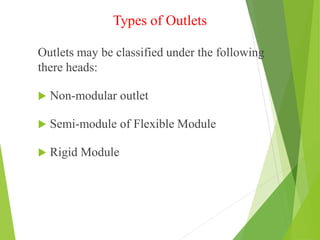 Canal outlets | PPTX