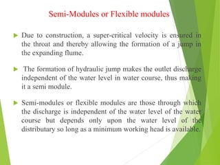 Canal outlets | PPTX