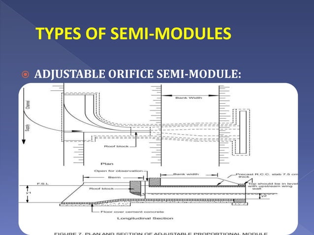 Canal outlets and modules | PPTX