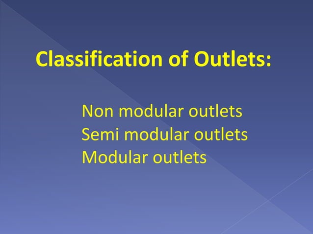 Canal outlets and modules | PPTX
