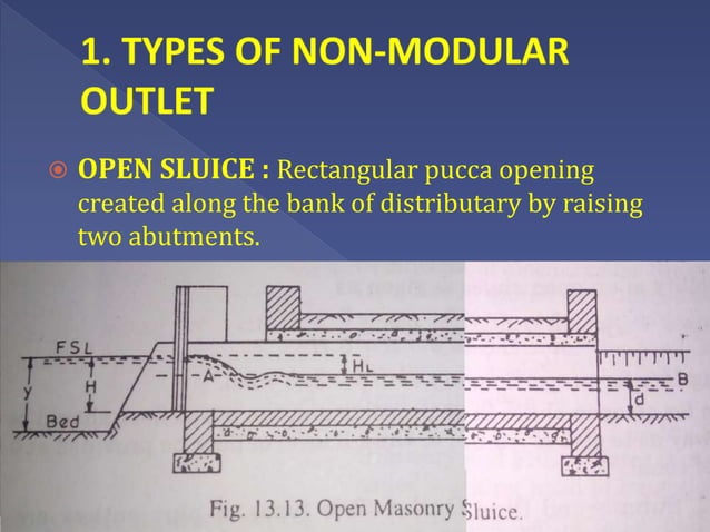 Canal outlets and modules | PPTX