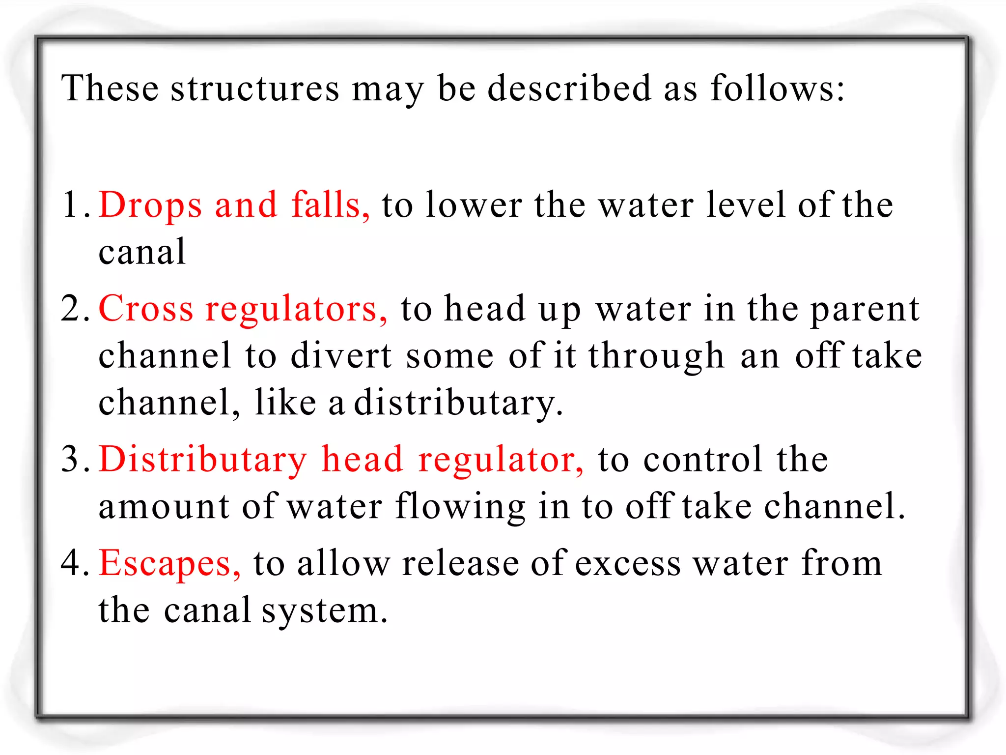 Canal Regulation Works | PPTX
