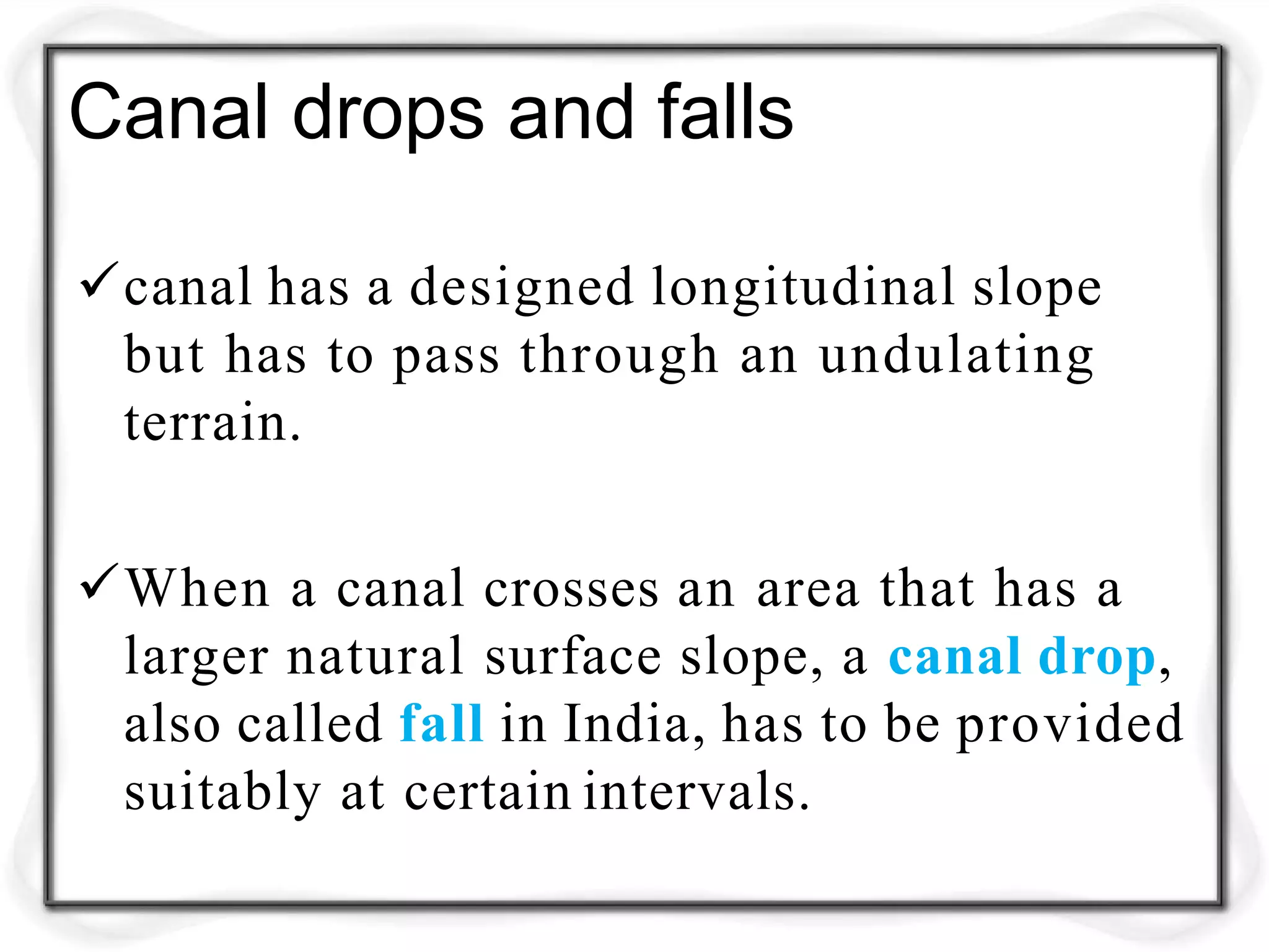 Canal Regulation Works | PPTX