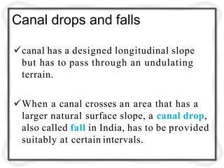 Canal Regulation Works | PPTX