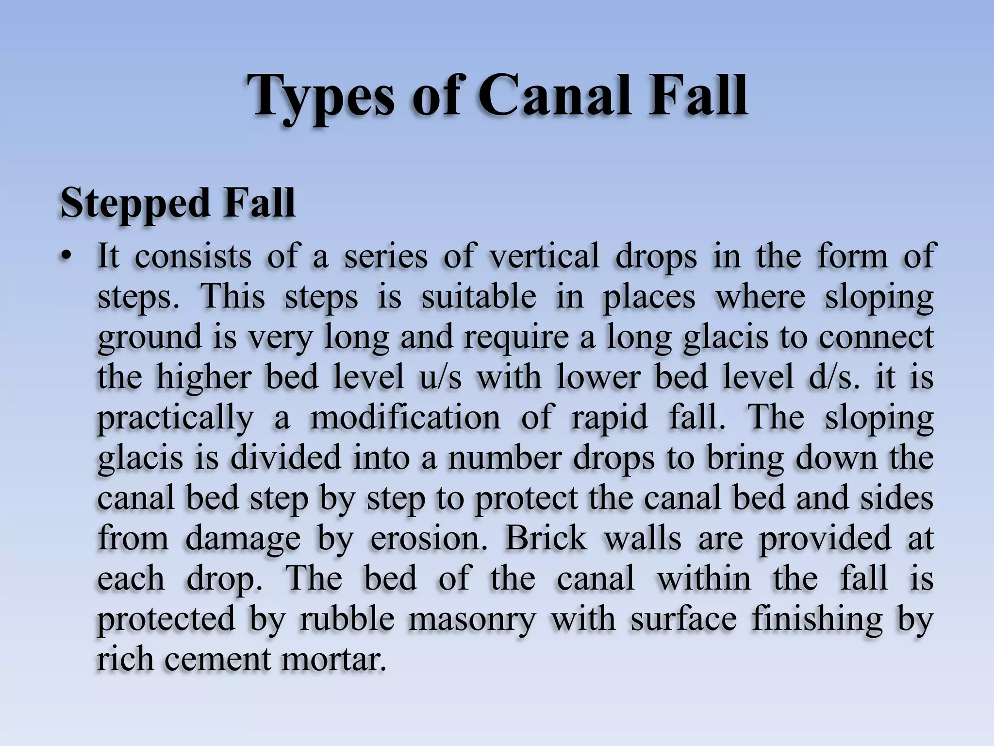 Canal Regulation & Cross Drainage Works | PPTX