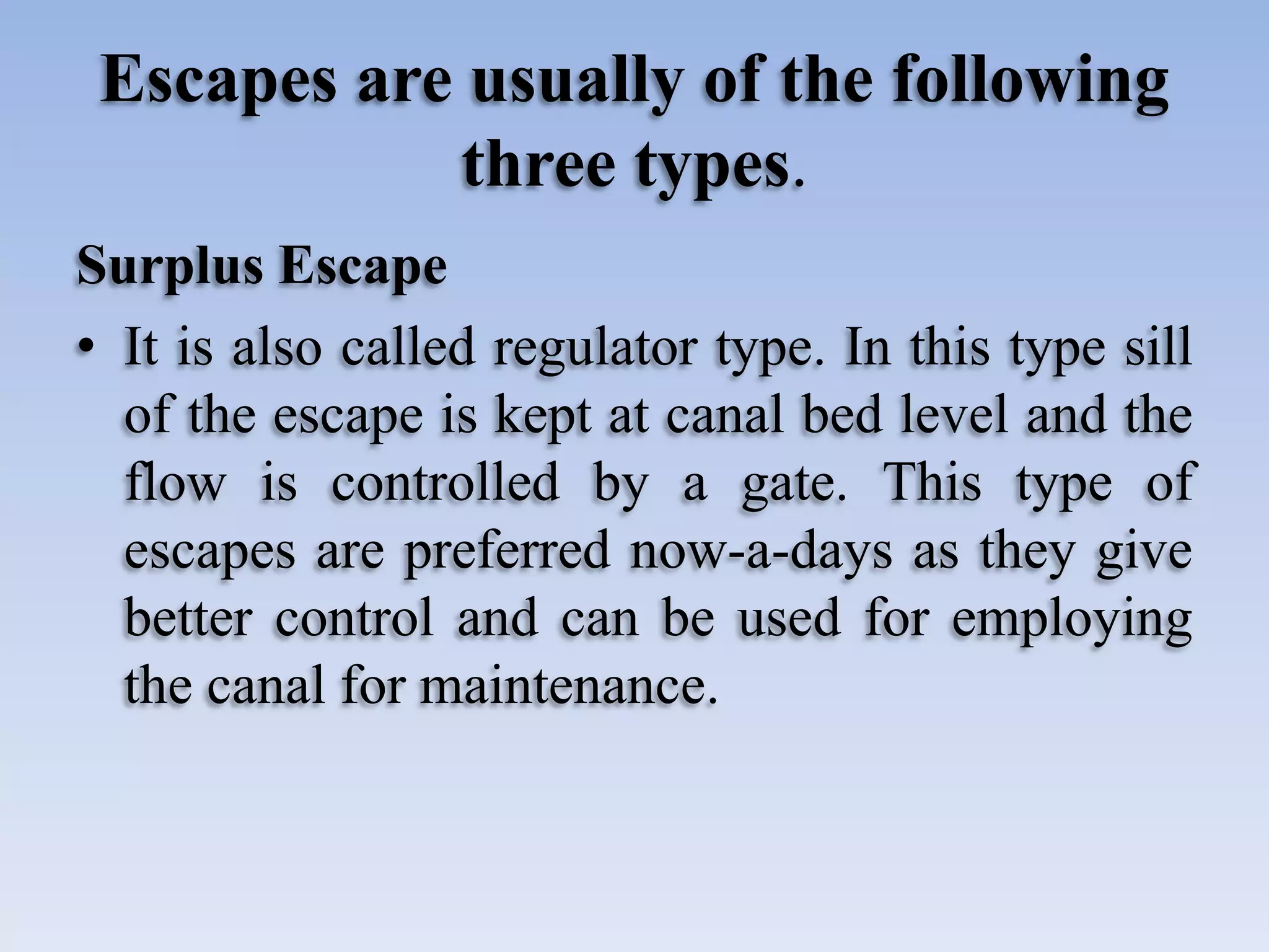 Canal Regulation & Cross Drainage Works | PPTX
