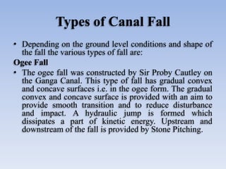 Canal Regulation & Cross Drainage Works | PPTX