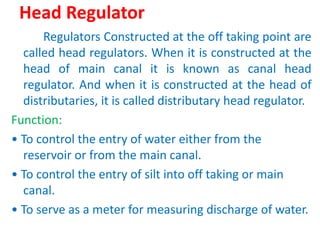 Canal MASONRY WORK | PPTX