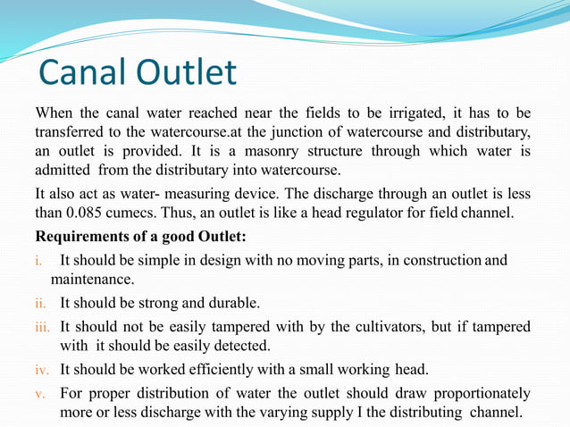 Canal structures | PPTX