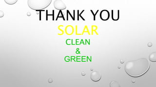 Canal top solar power plant | PPTX
