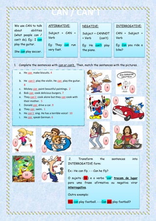 Can and can't revision | PDF