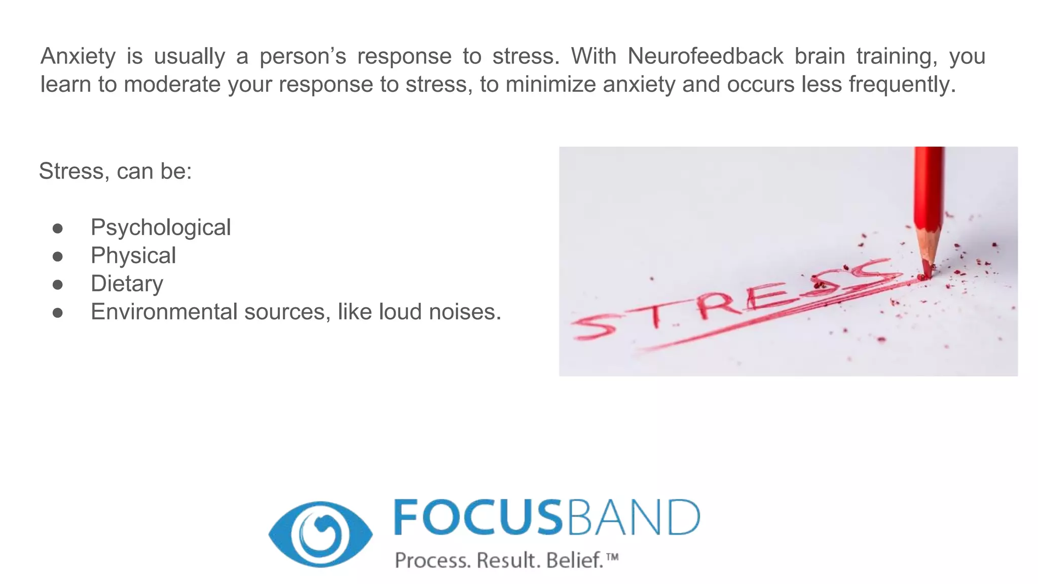 Can anxiety be minimised by training the brain | PPT