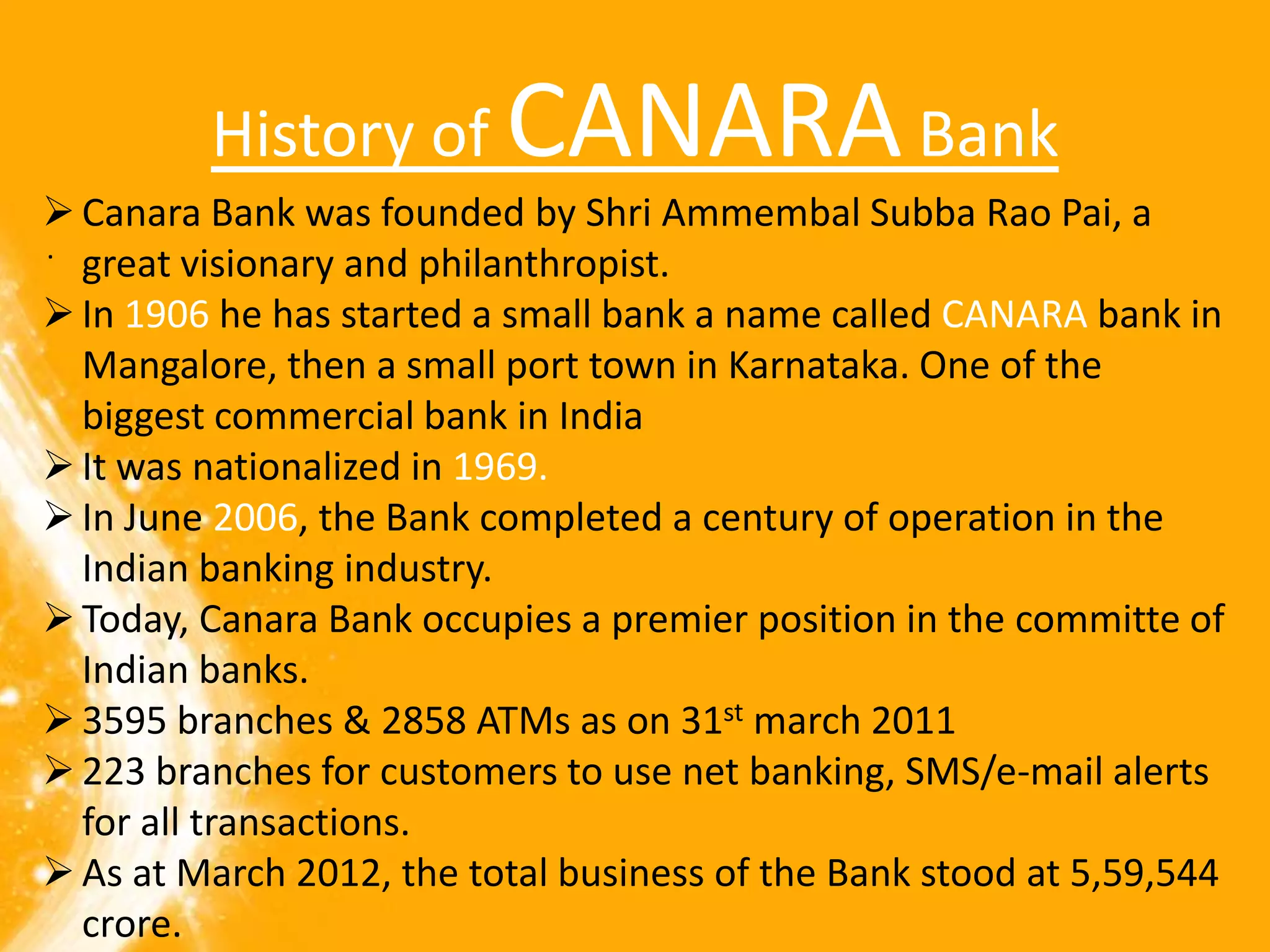 Canara bank | PPTX
