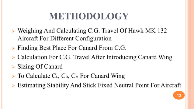 Canard wing for hawk mk 132 aircraft | PPT | Free Download