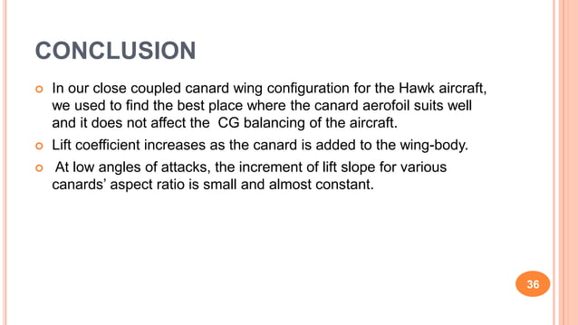 Canard wing for hawk mk 132 aircraft | PPT