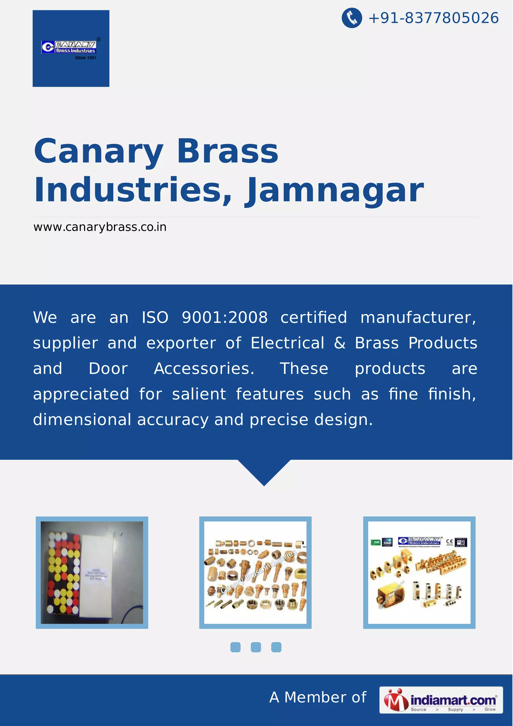 Canary brass-industries-jamnagar | PDF