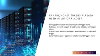 Canary tokens | PPTX