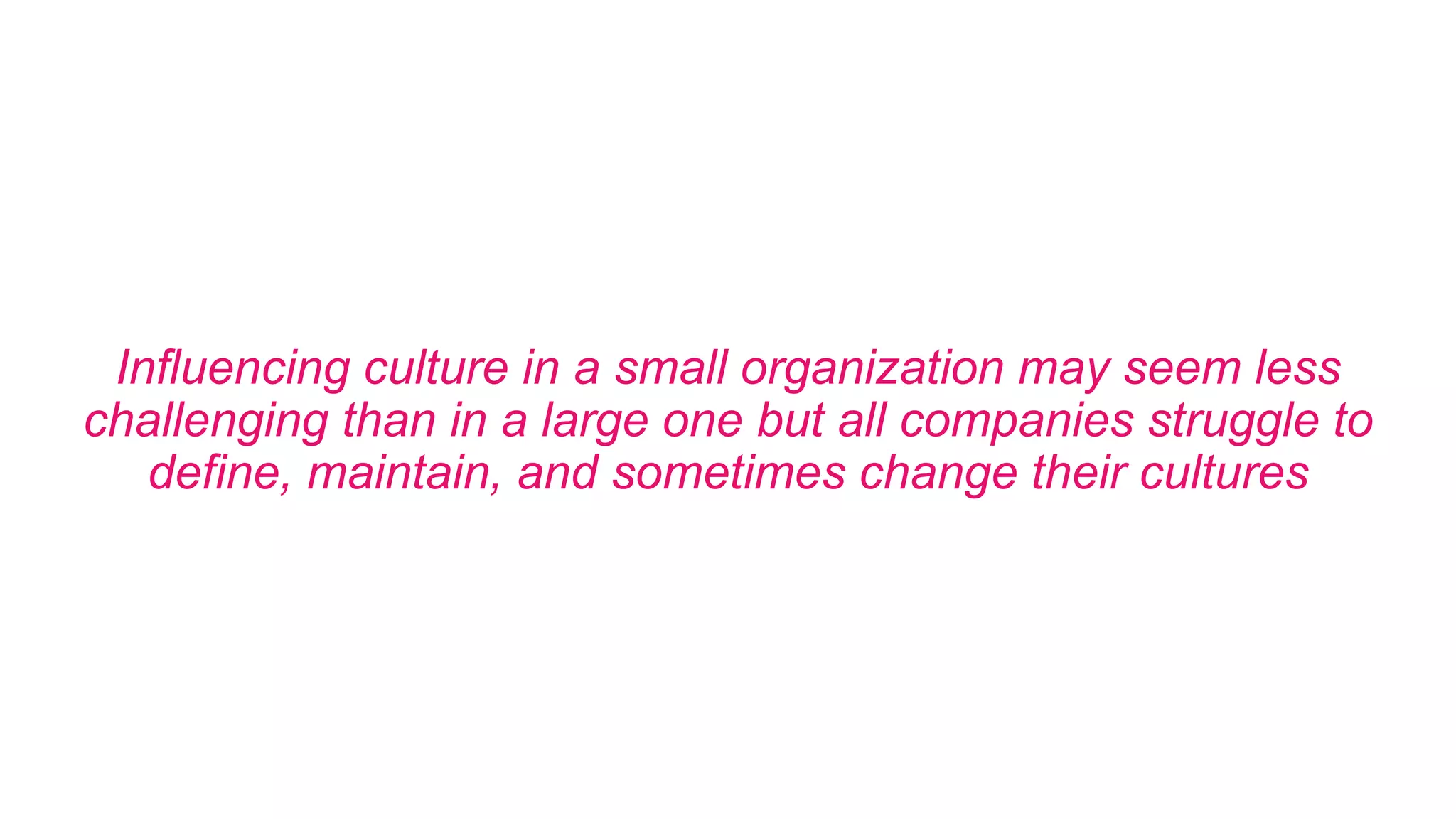 Can a strong culture be too strong: HBR | PPTX
