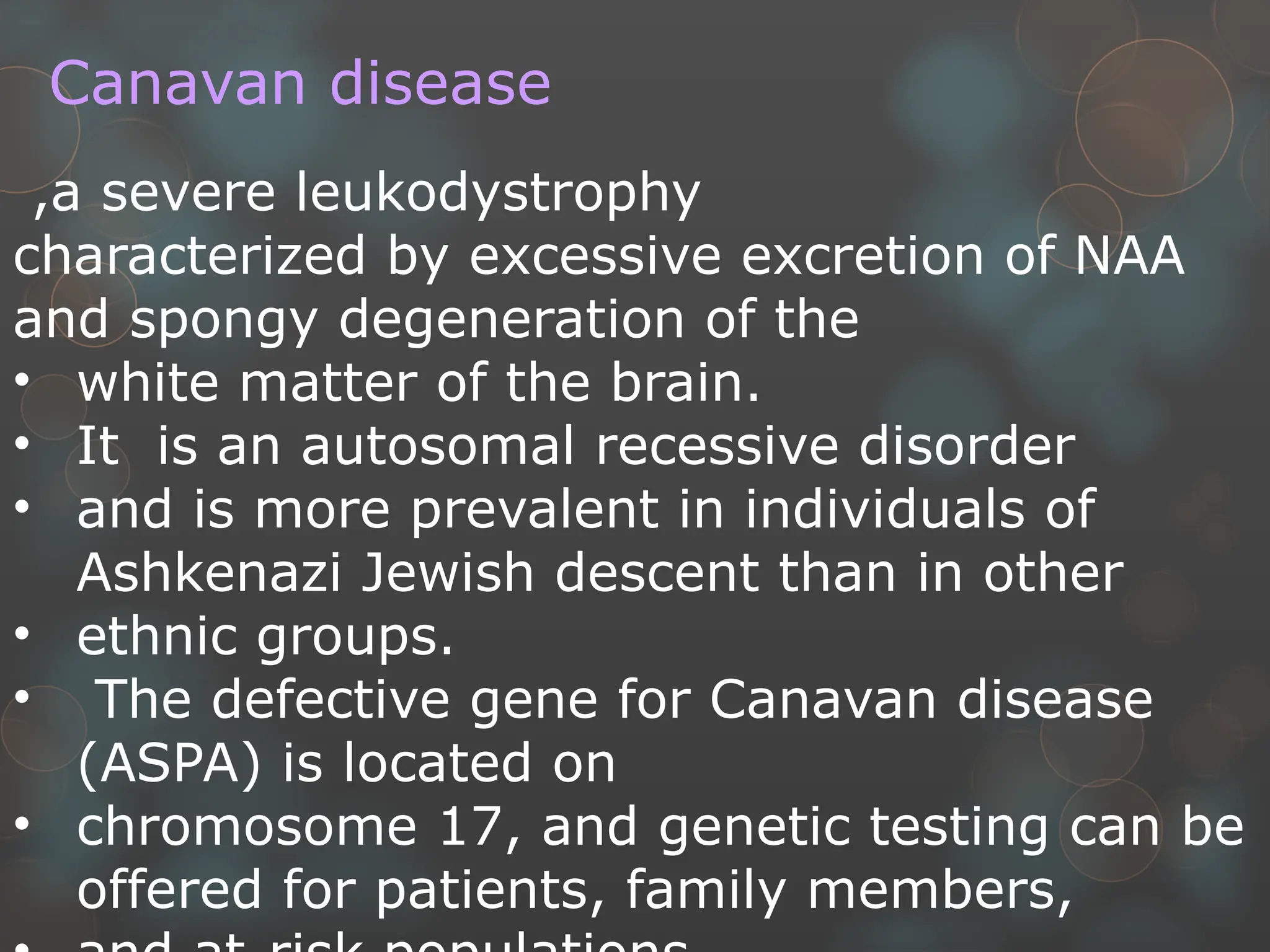CANAVAN DISEASE in pediatric power point.pptx
