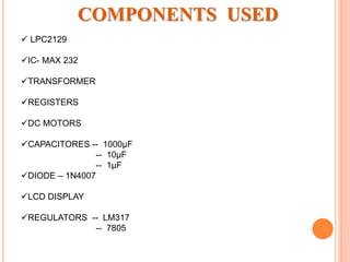 Control Area Network (CAN) based accident avoidance system | PPT