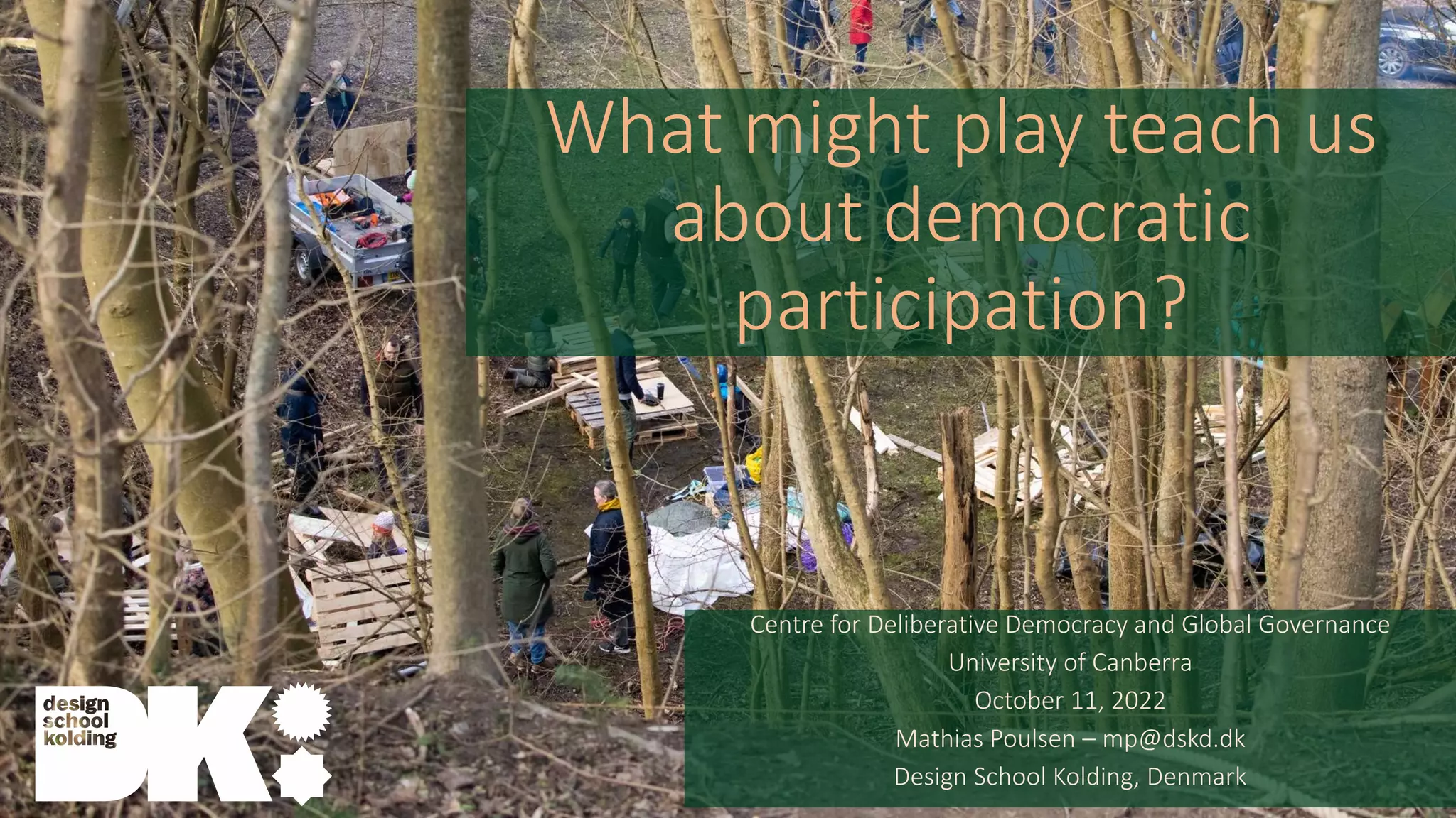 What Might Play Teach us about Democratic Participation? | PPT