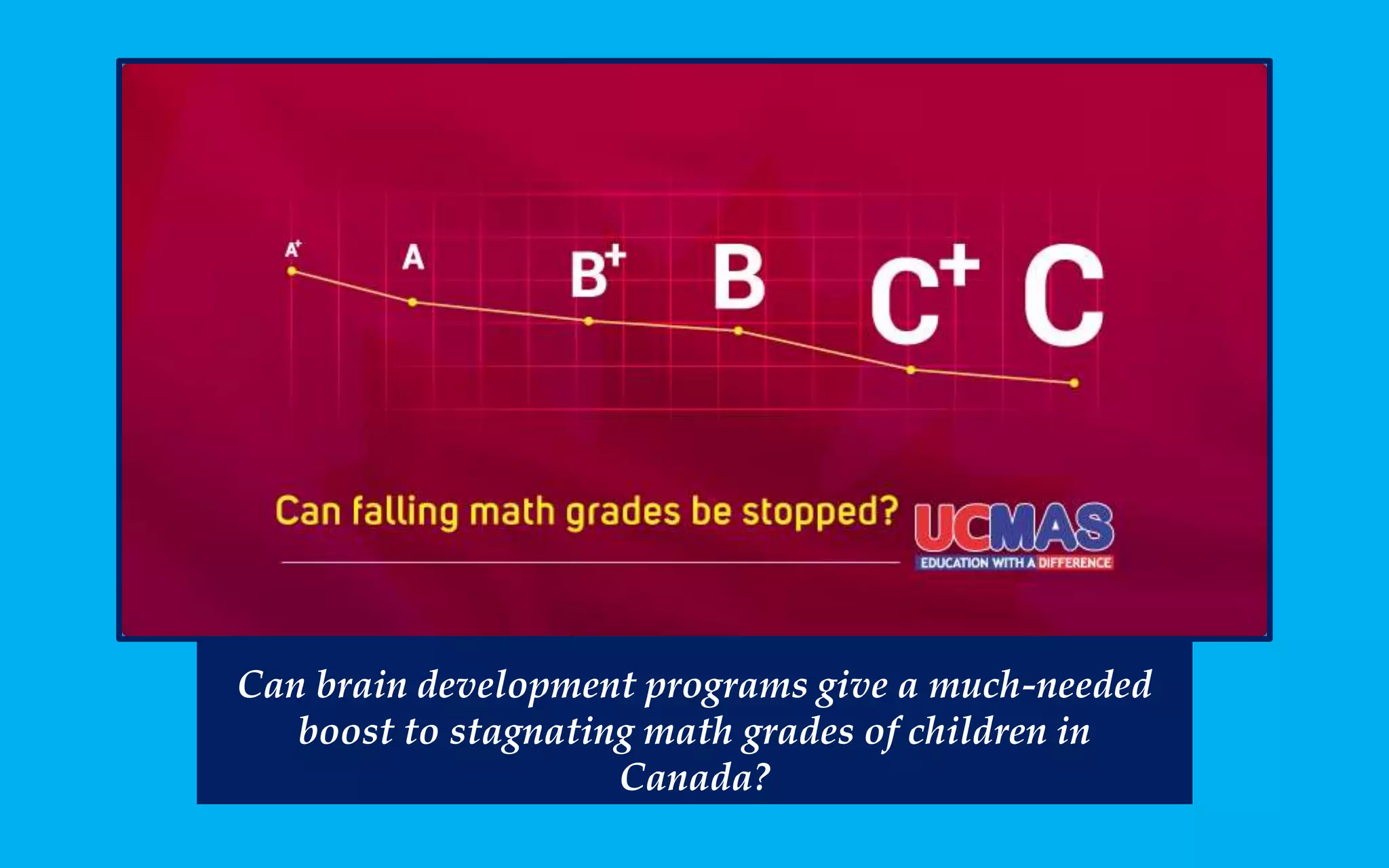 Can brain development programs give a much needed boost to stagnating ...
