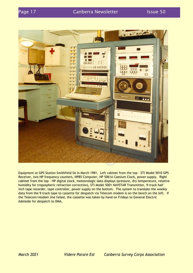 Canberra Survey Corps Assoc newsletter 50 | PDF