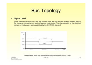 Can Bus communication Protocol | PDF