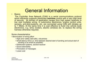 Can Bus communication Protocol | PDF