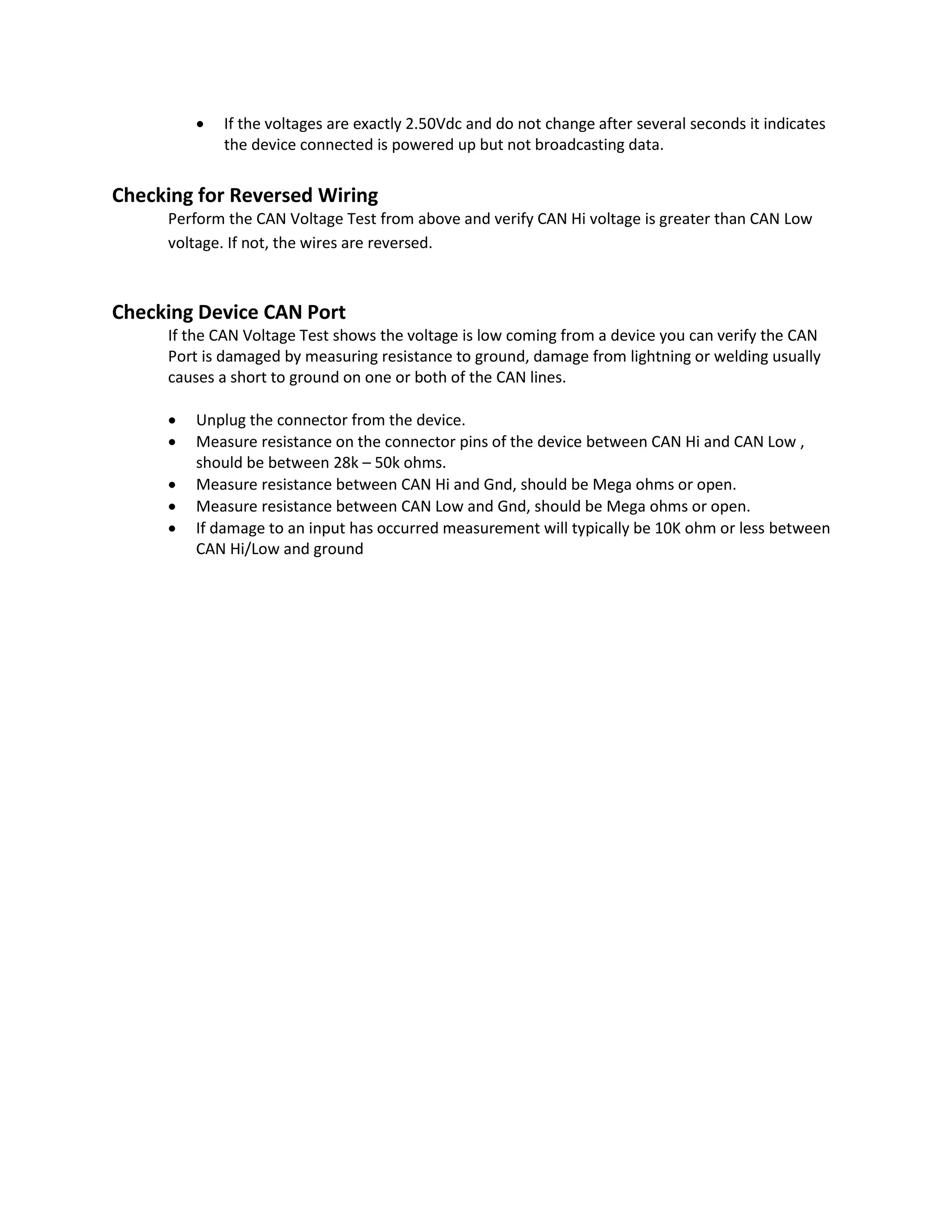 Can bus troubleshootingrevb | PDF