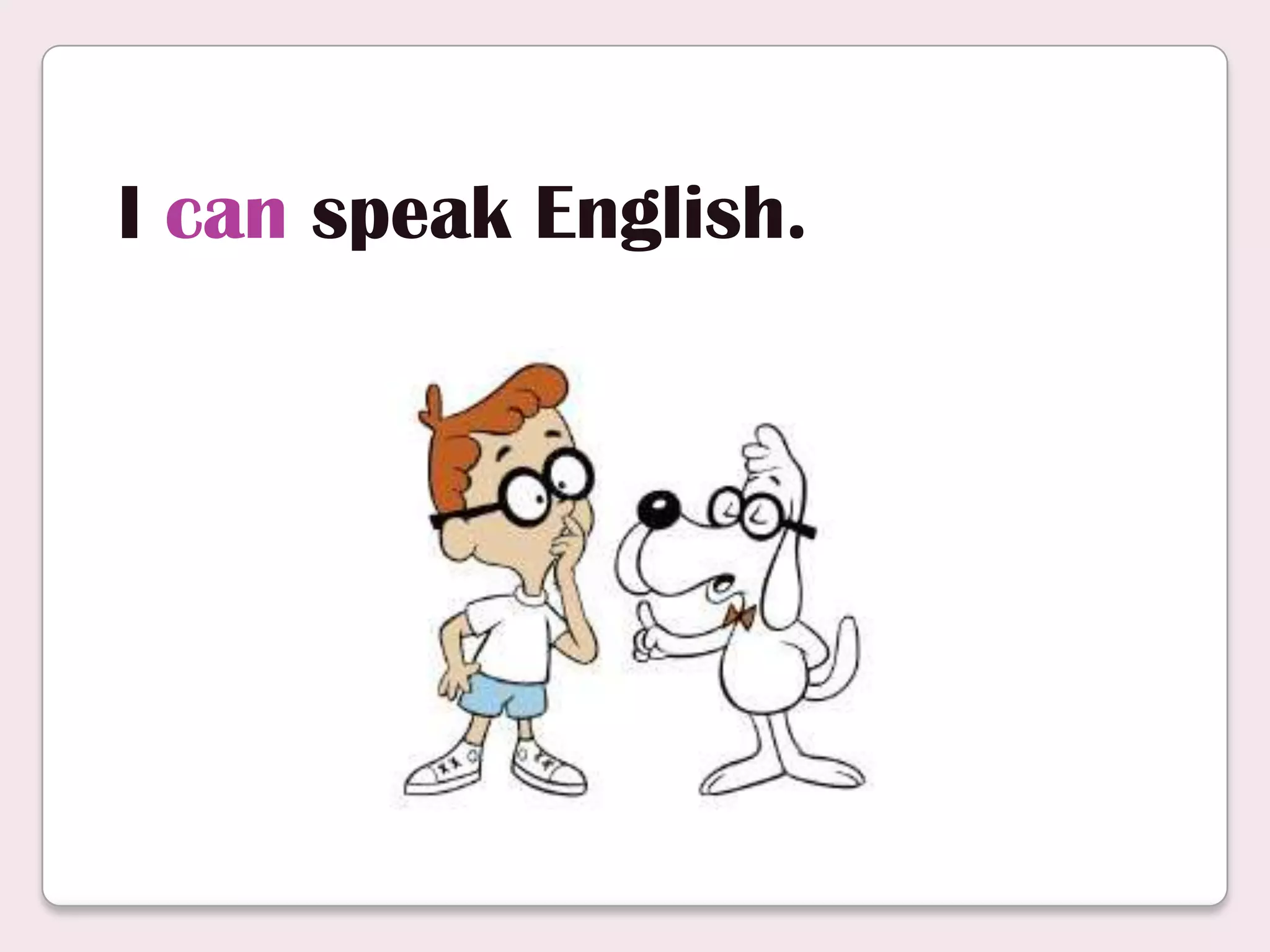 Can can't / Abilities | PPTX