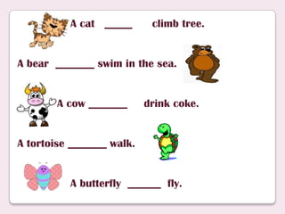 Can can't / Abilities | PPTX