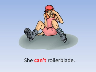 Can can't | PPT