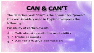 CAN CAN´T 3 FORMS.pptx