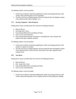 City of Toronto-Parking Ticket Rules & Regulations | PDF