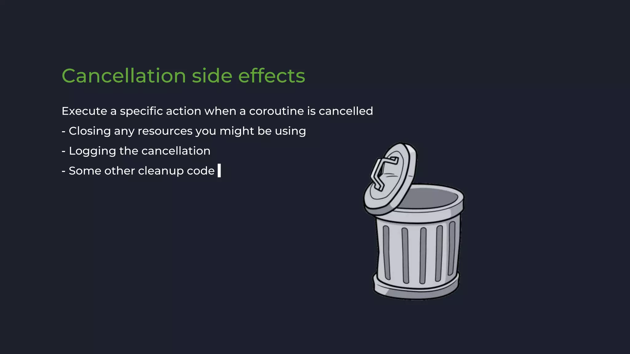 Cancellation in coroutines | PPTX