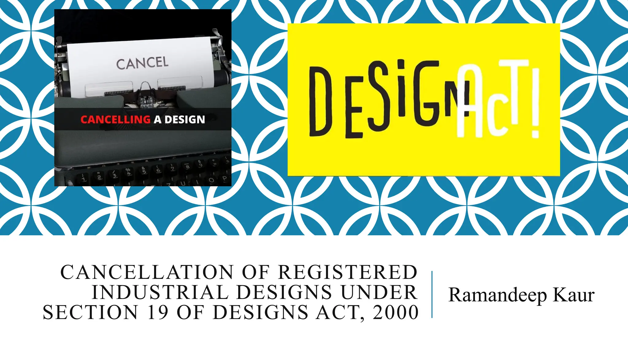 Cancellation of registered Design IPR notes UNIT IV | PPTX